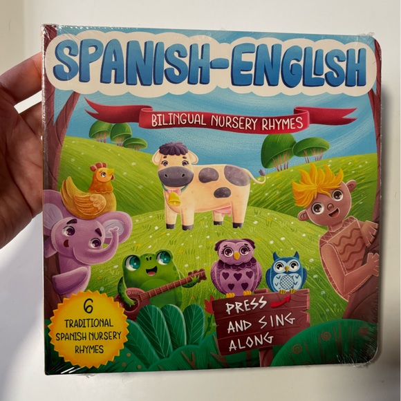 Other | Spanishenglish Bilingual Nursery Rhymes Press And Sing Along ...